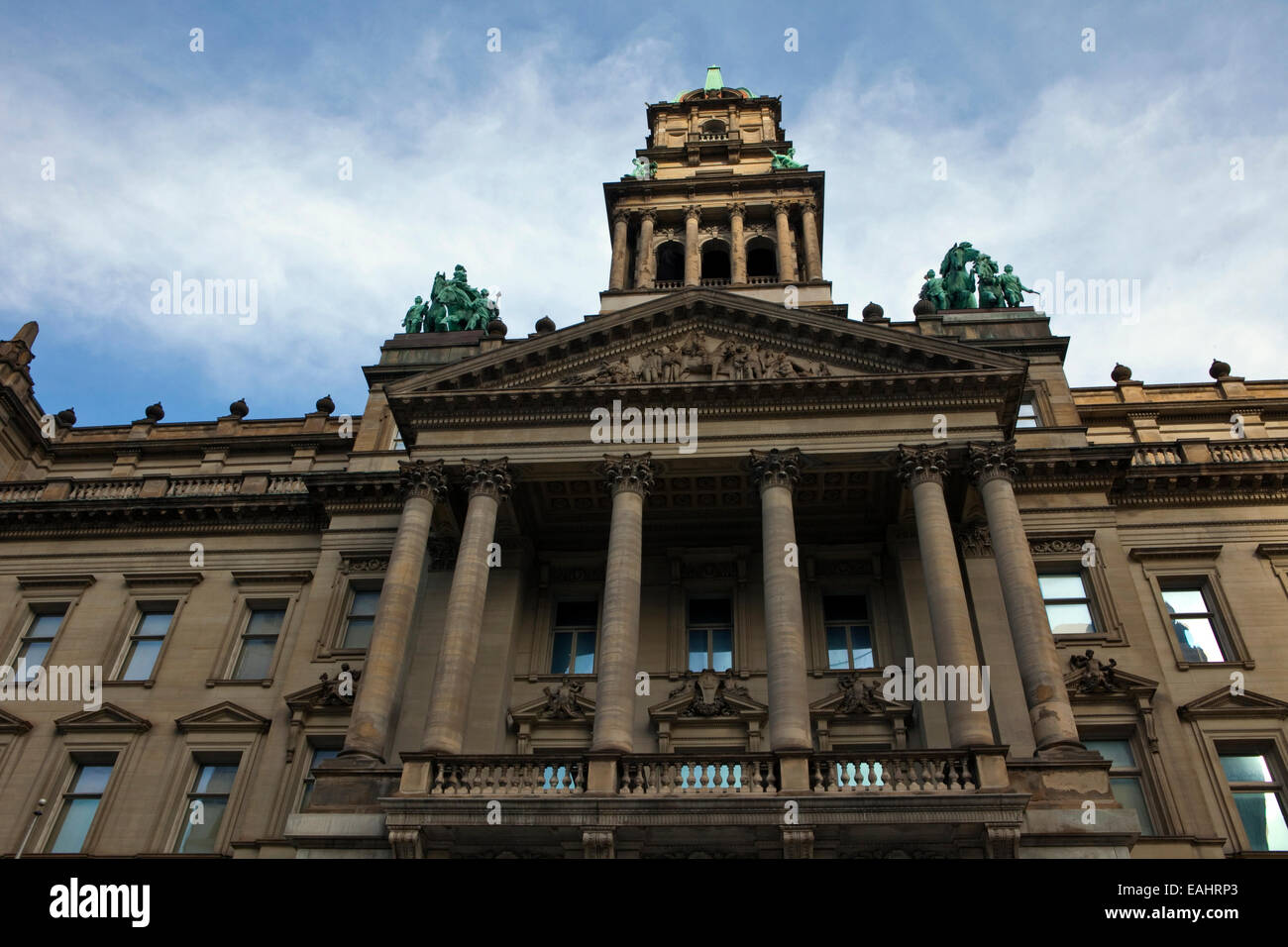 A view of the Wayne County Building in downtown Detroit Stock Photo - Alamy