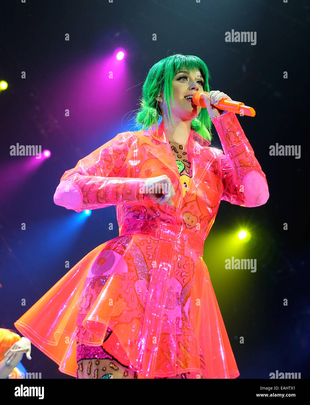 Katy Perry Green Hair