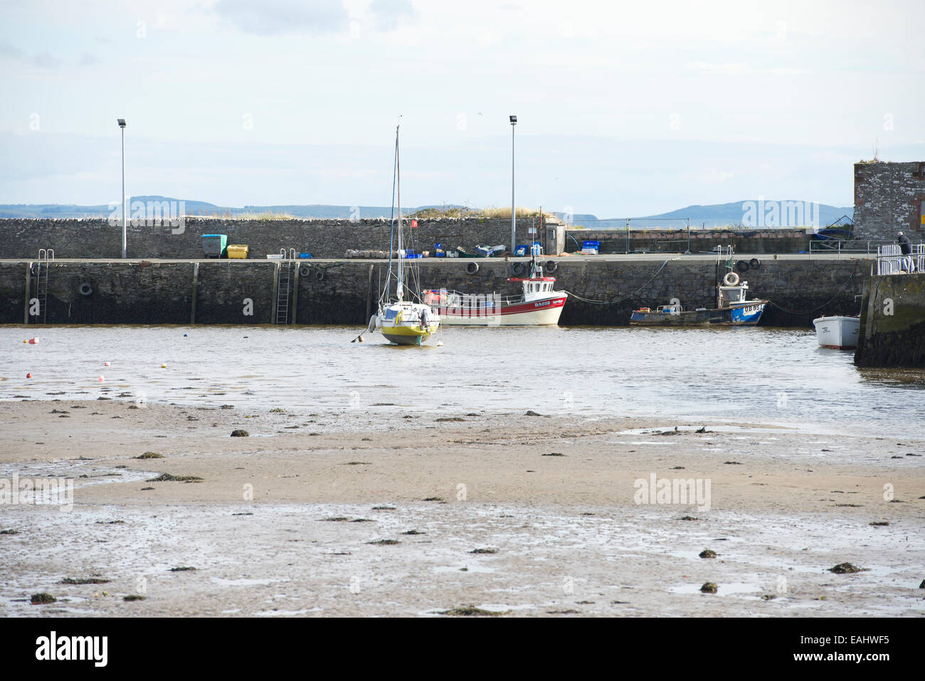 Garlieston Harbour, Scotland Stock Photo - Alamy