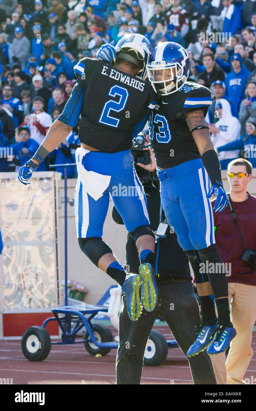 Durham, North Carolina, USA. 15th Nov, 2014. Duke S/CB Evrett Edwards ...