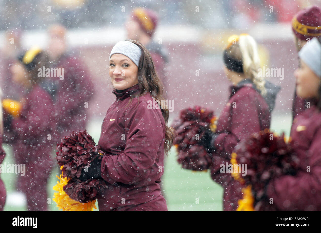 Minneapolis, Minnesota, USA. 15th Nov, 2014. The Minnesota Gophers ...