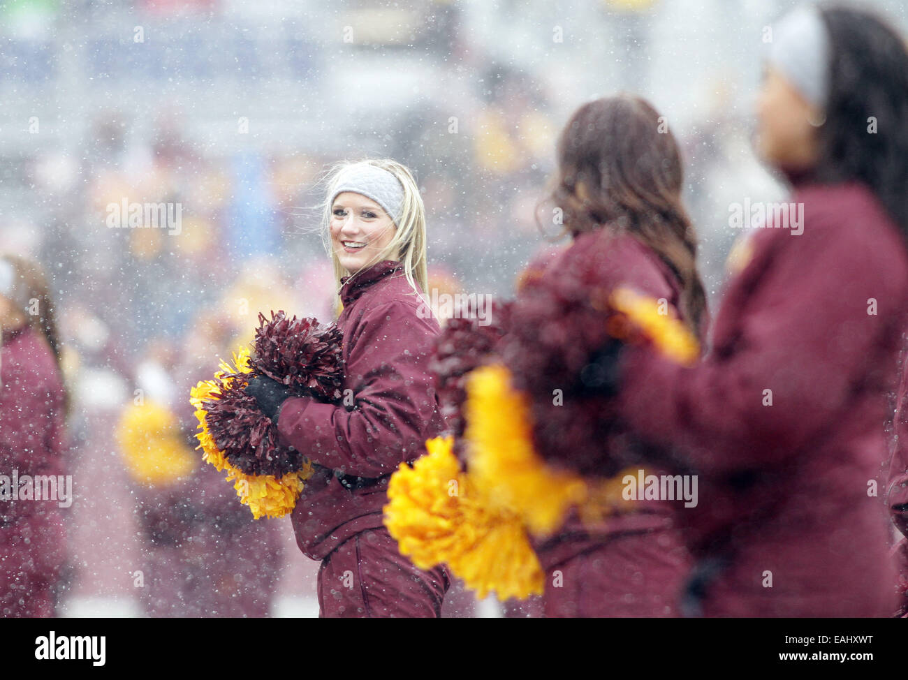 Minneapolis, Minnesota, USA. 15th Nov, 2014. The Minnesota Gophers ...