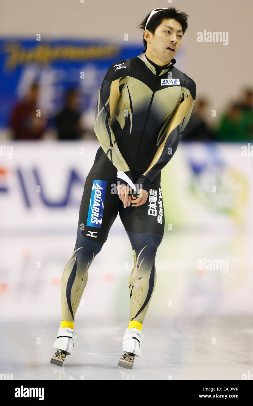 Obihiro, Japan. 15th Nov, 2014. Kento Nakamura (JPN) Speed Skating ...