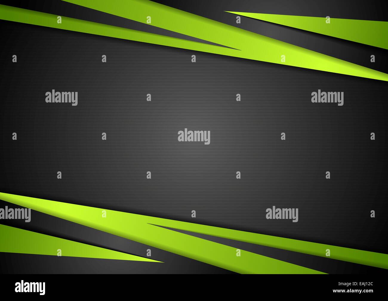 Black and green abstract design. Vector background Stock Photo - Alamy