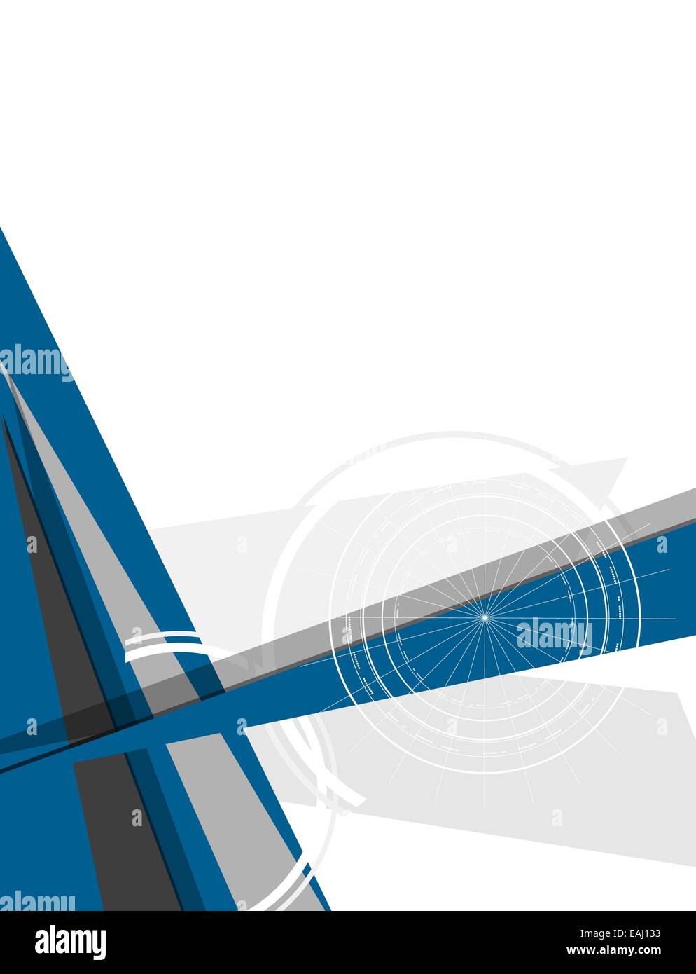 Abstract modern minimal flat flyer design. Vector backdrop Stock Photo ...