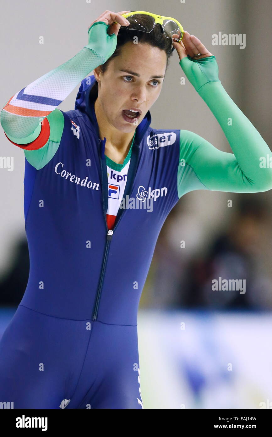 Obihiro, Japan. 15th Nov, 2014. Marrit Leenstra (NED) Speed Skating ...