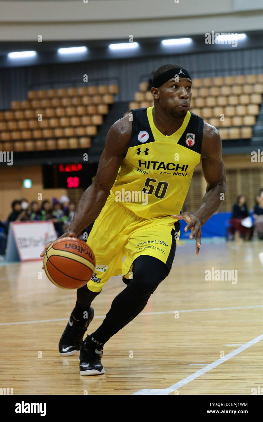 Esforta Arena Hachioji, Tokyo, Japan. 15th Nov, 2014. Ira Brown ...