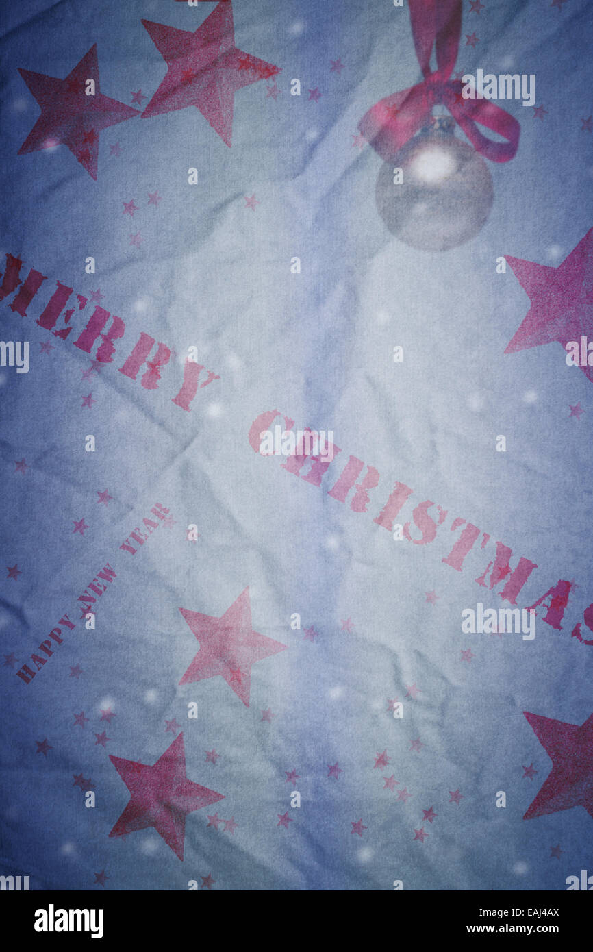 Blue and red christmas card hi-res stock photography and images - Alamy