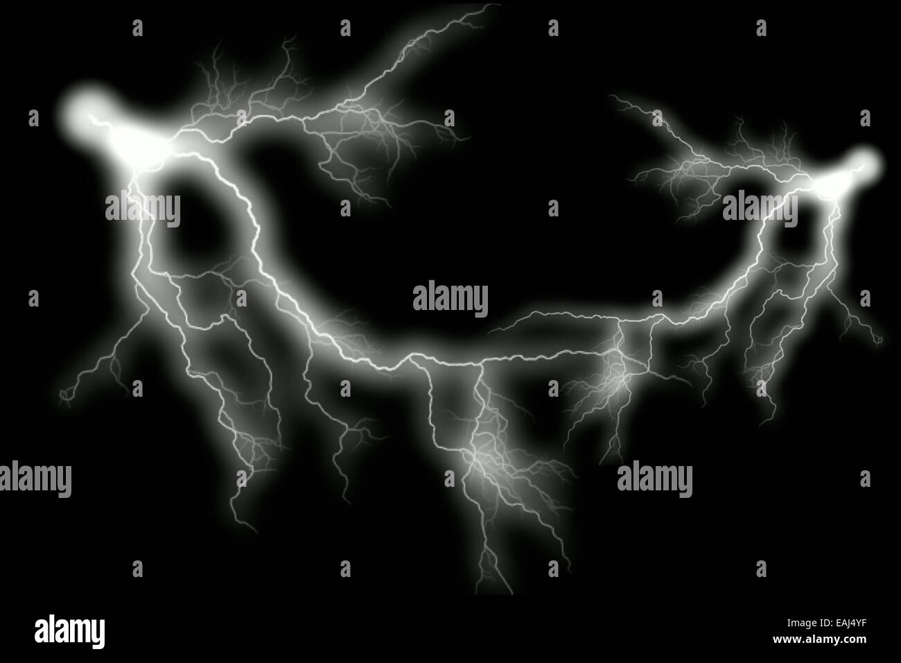 Electric lighting effect, abstract backgrounds Stock Photo - Alamy