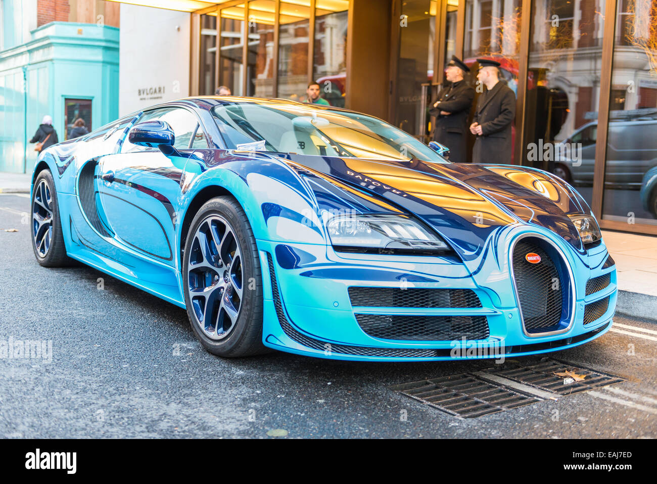Bugatti Veyron Gold Interior
