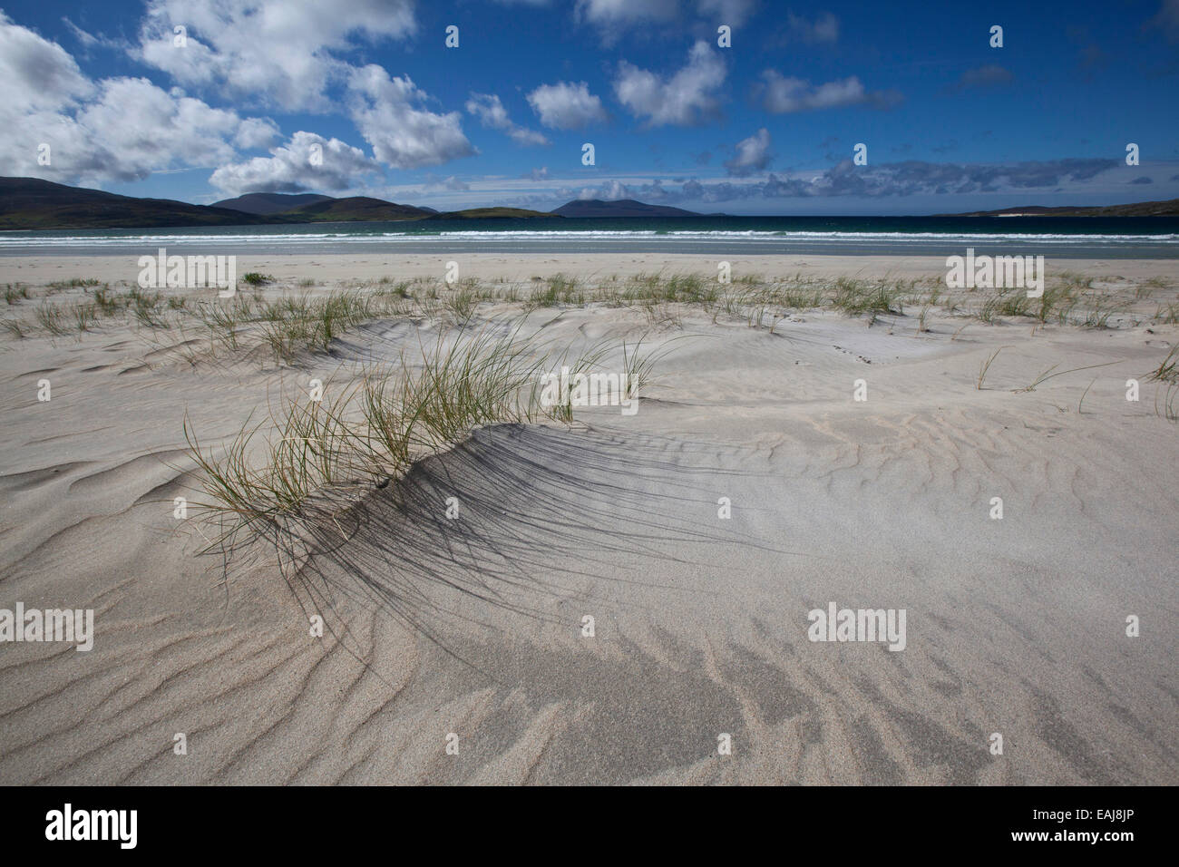 Harris and Scalpay in the Scottish Outer Hebrides Stock Photo - Alamy