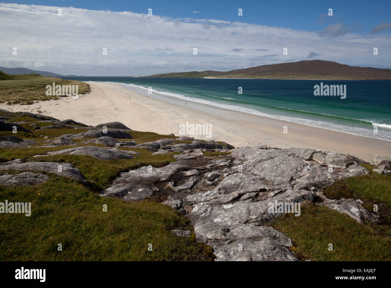 Harris and Scalpay in the Scottish Outer Hebrides Stock Photo - Alamy