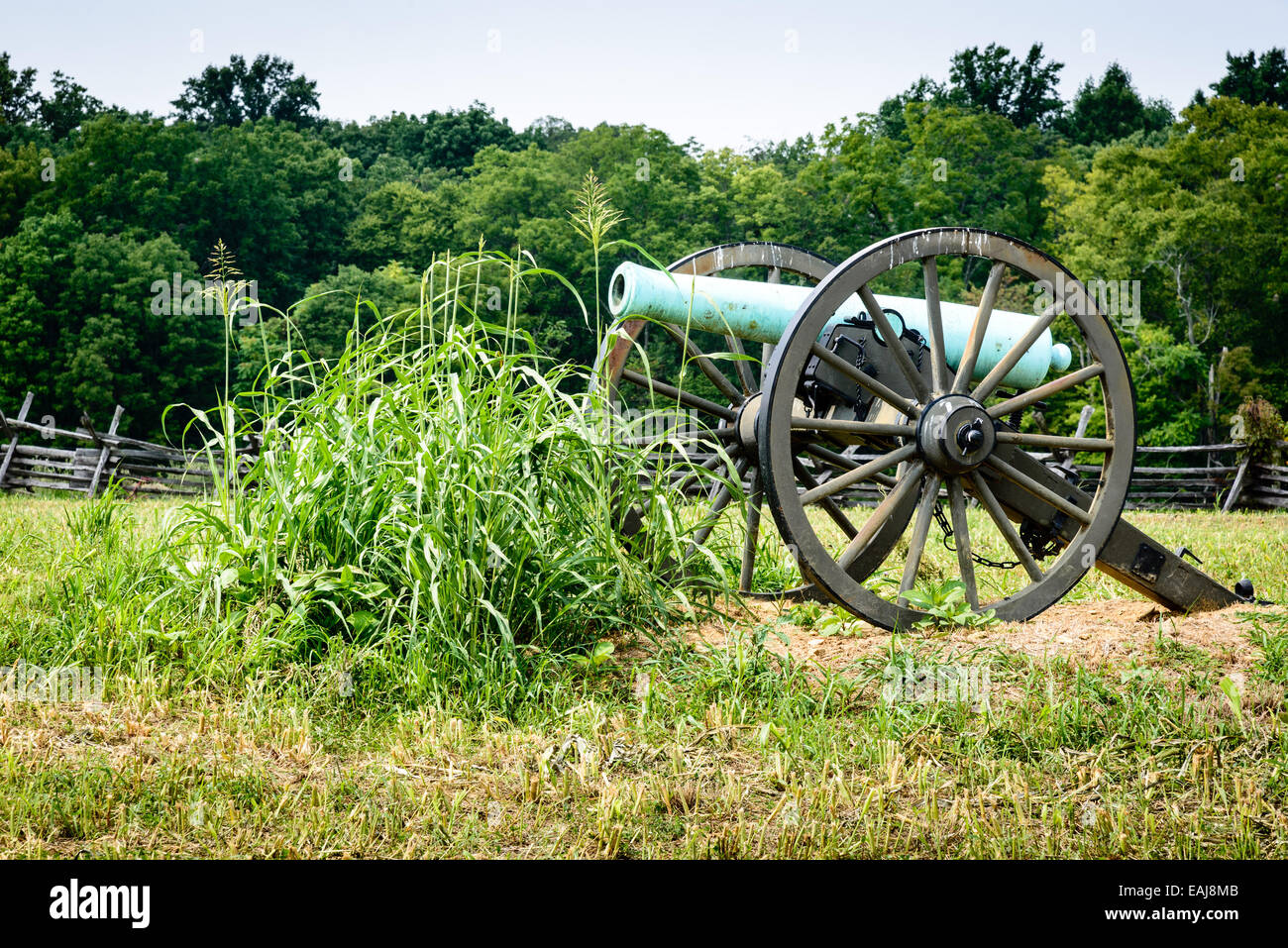 Cannon, Antietam National Battlefield, Sharpsburg, MD Stock Photo - Alamy