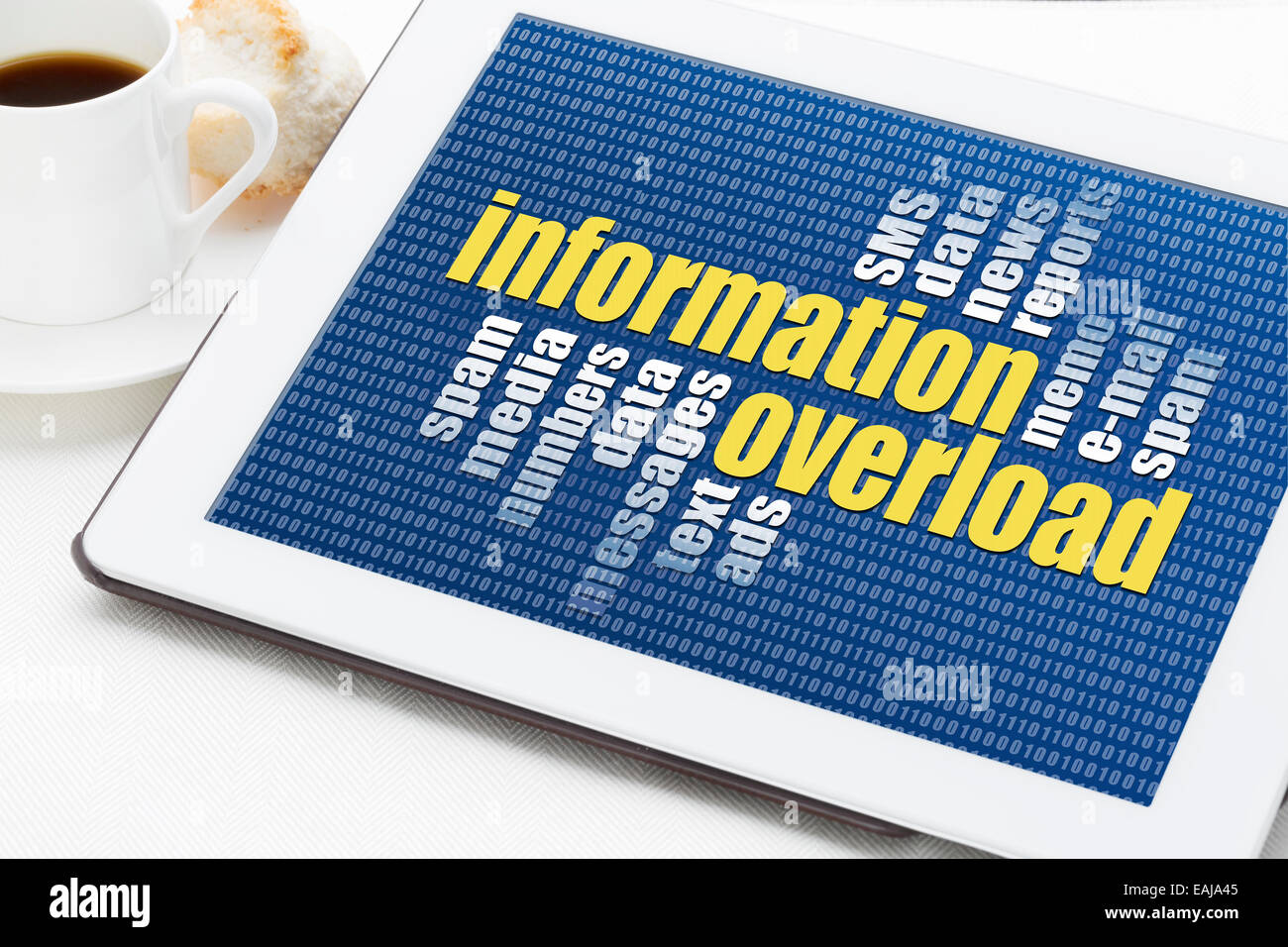 Digital message overload hi-res stock photography and images - Alamy