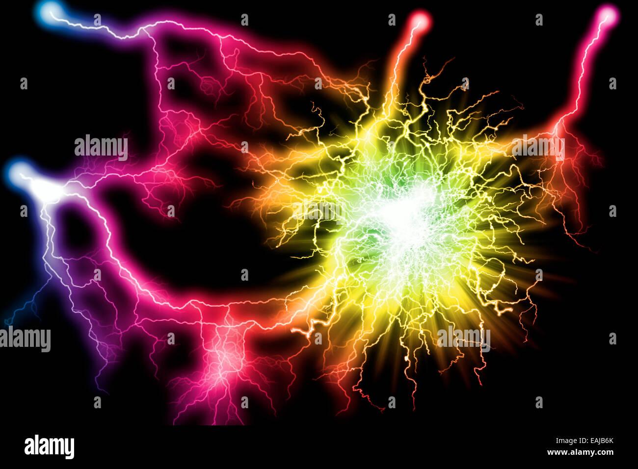 Electric colorful lighting effect, abstract backgrounds Stock Photo - Alamy