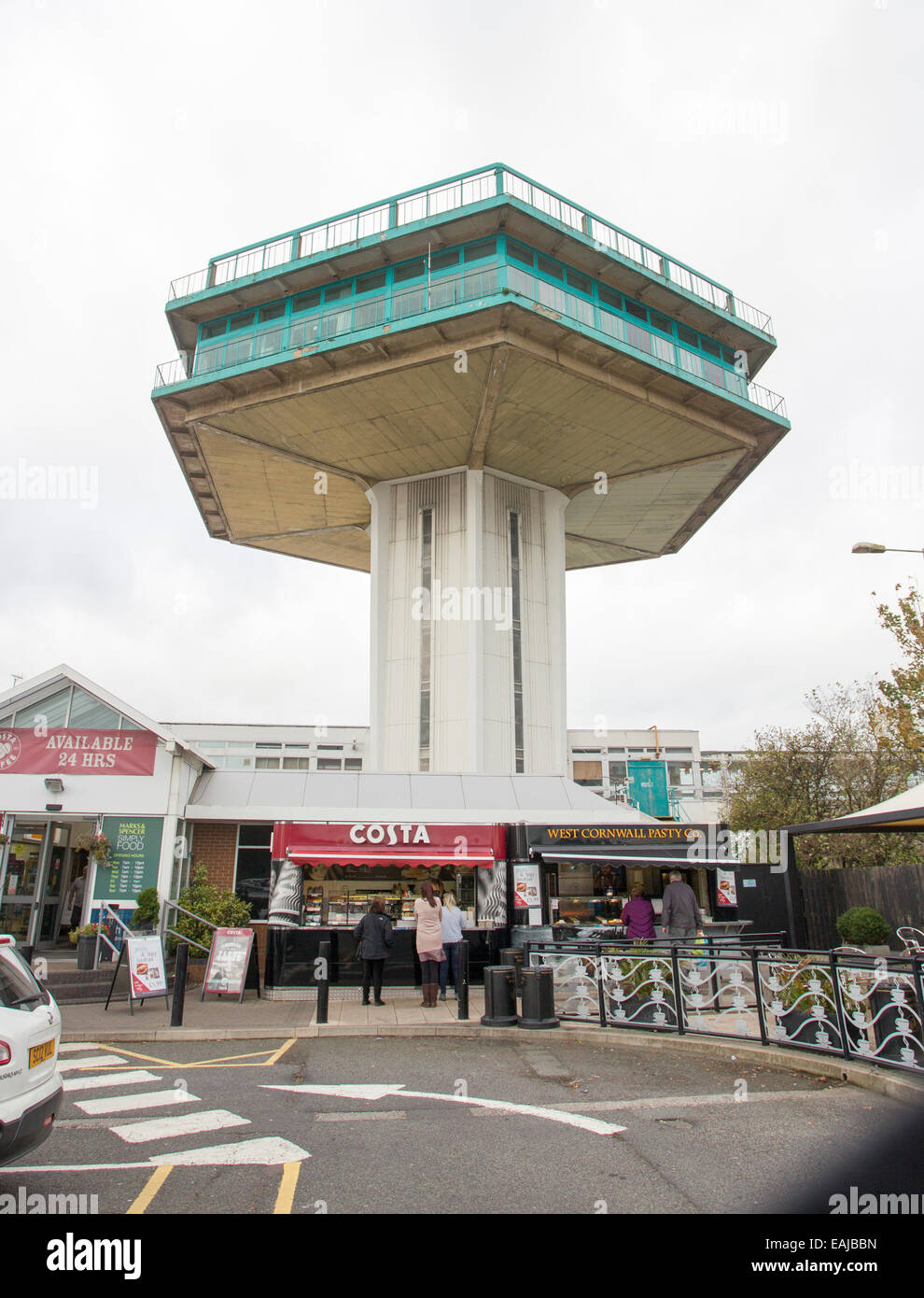 Lancaster Forton Motorway Service Area Lancashire M6 Motorway Stock ...