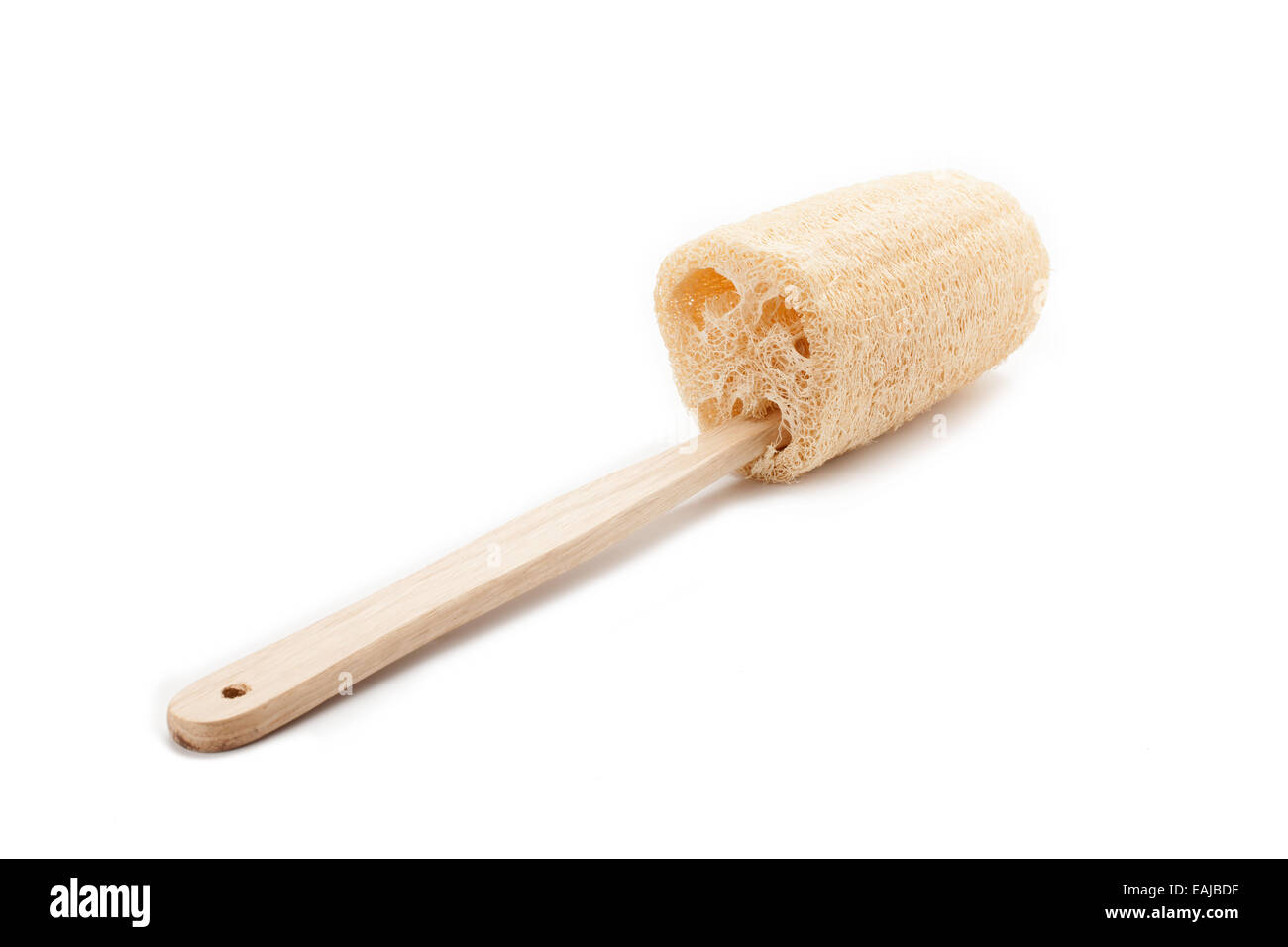 loofah for cleaning isolated on white background Stock Photo - Alamy