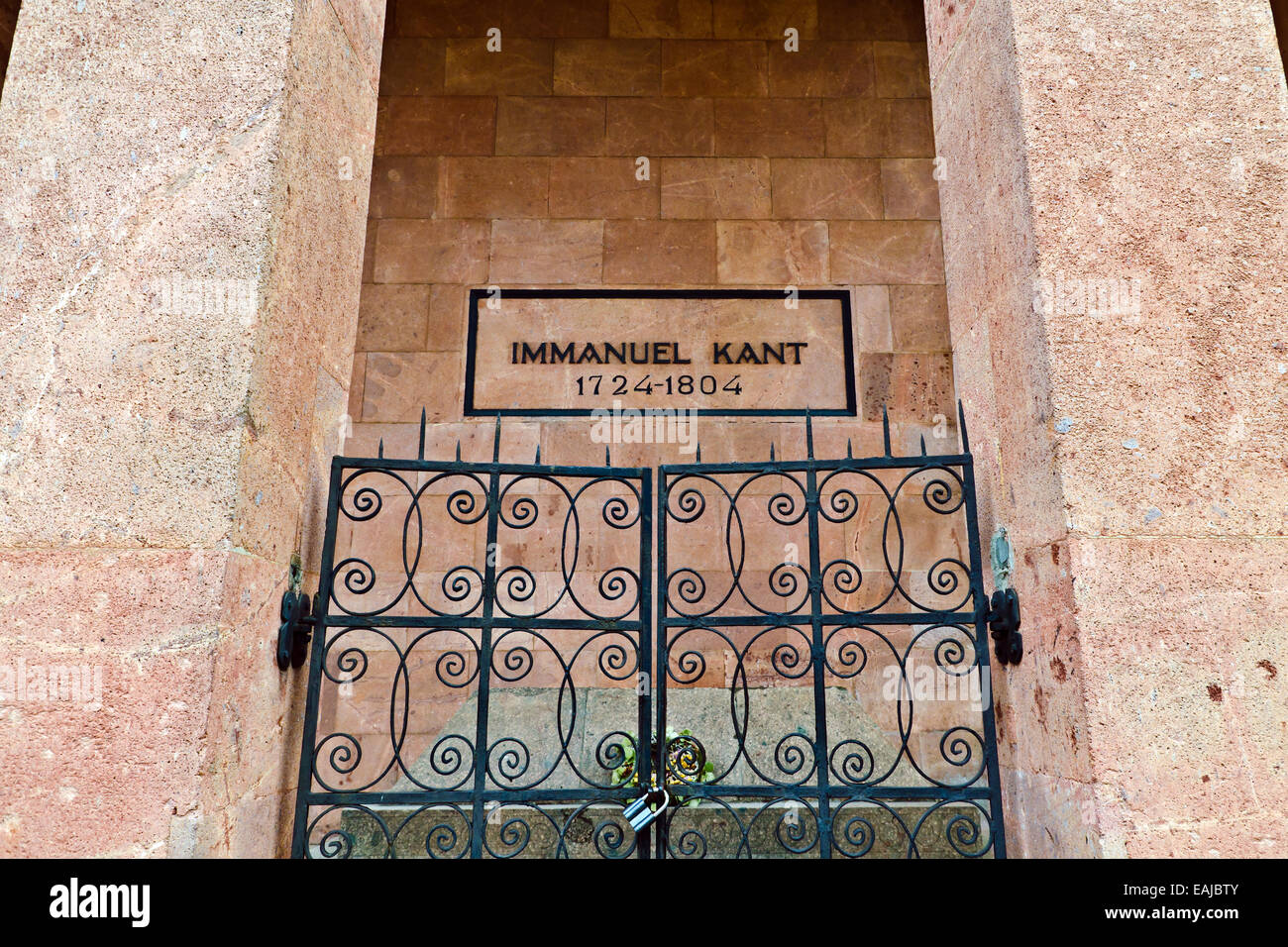 Tomb of the German philosopher Immanuel Kant near The Cathedral ...