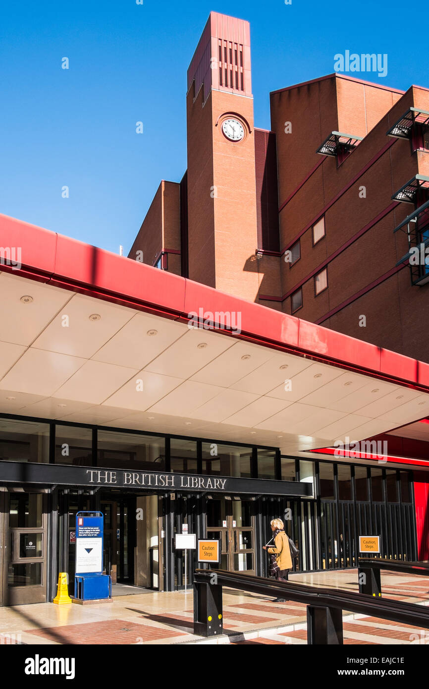 The British Library - London Stock Photo - Alamy