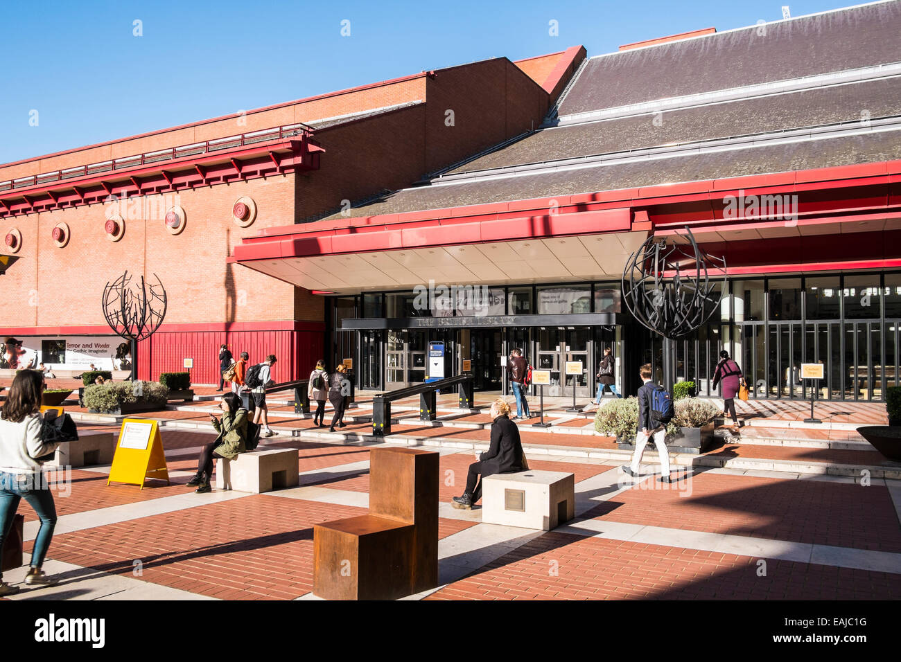 The British Library - London Stock Photo - Alamy