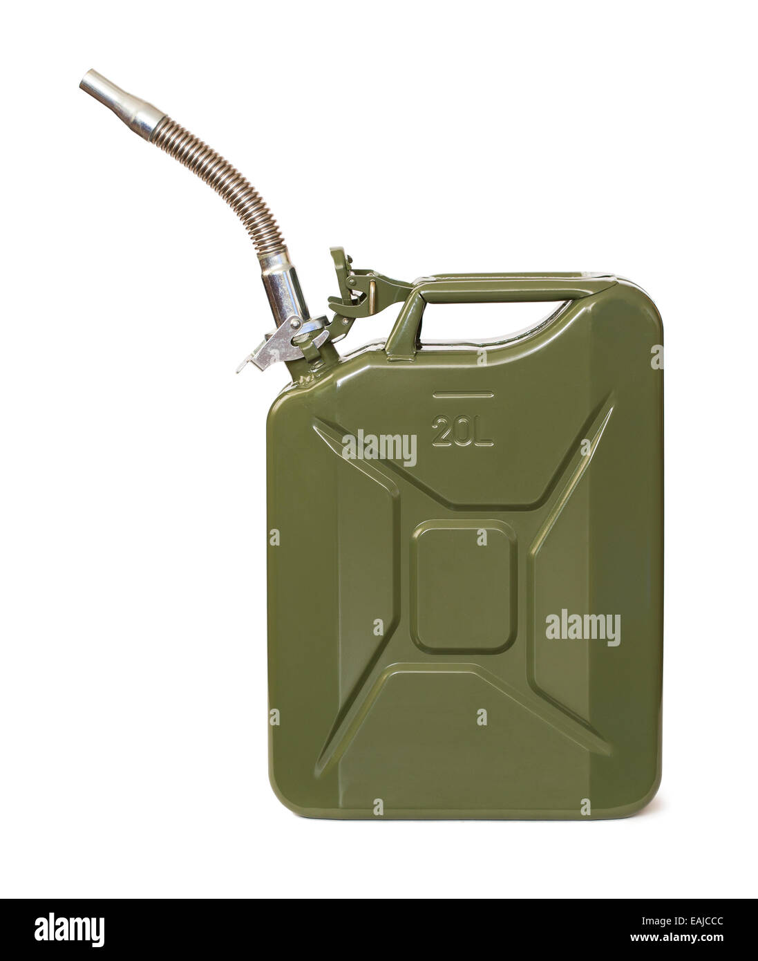 Jerry can petrol Cut Out Stock Images & Pictures - Alamy