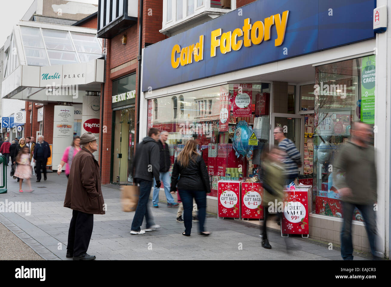 Shops and stores offering discounts and percent off to entice customers ...