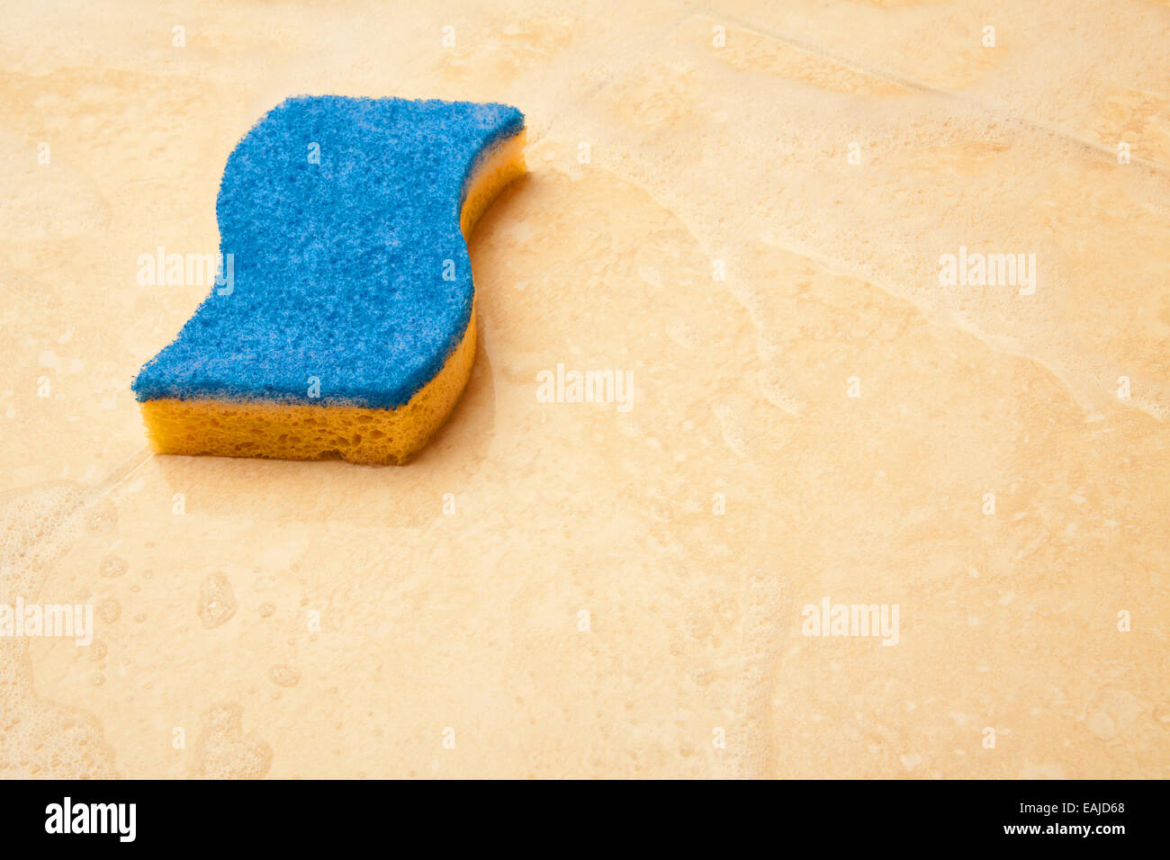 House cleaning with sponge Stock Photo - Alamy