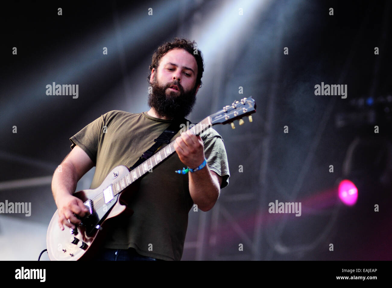 BENICASIM, SPAIN - JULY 18: Toundra band concert performance at FIB ...