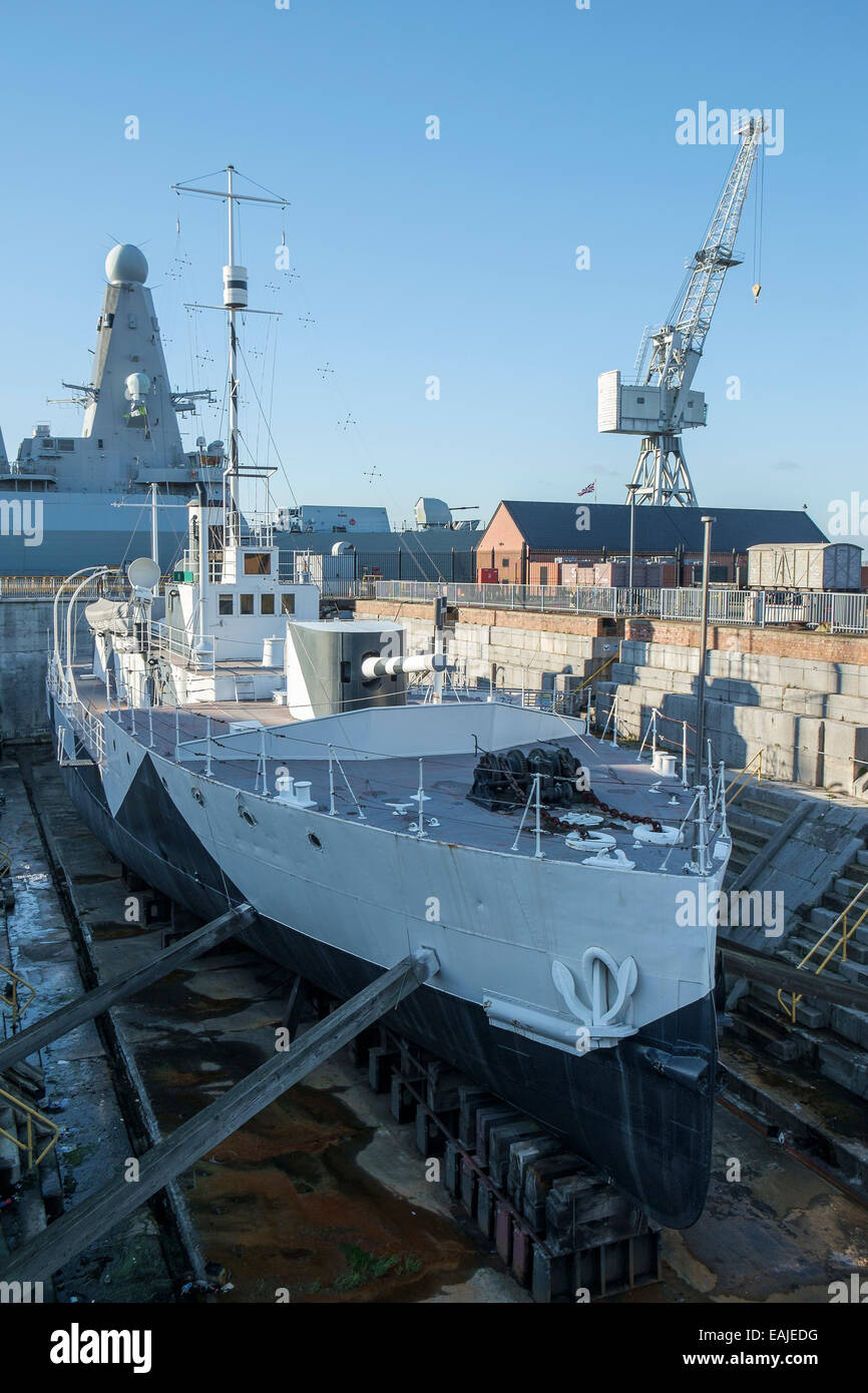 HMS M33 is a British Royal Navy ship built in 1915 and is now in dry ...