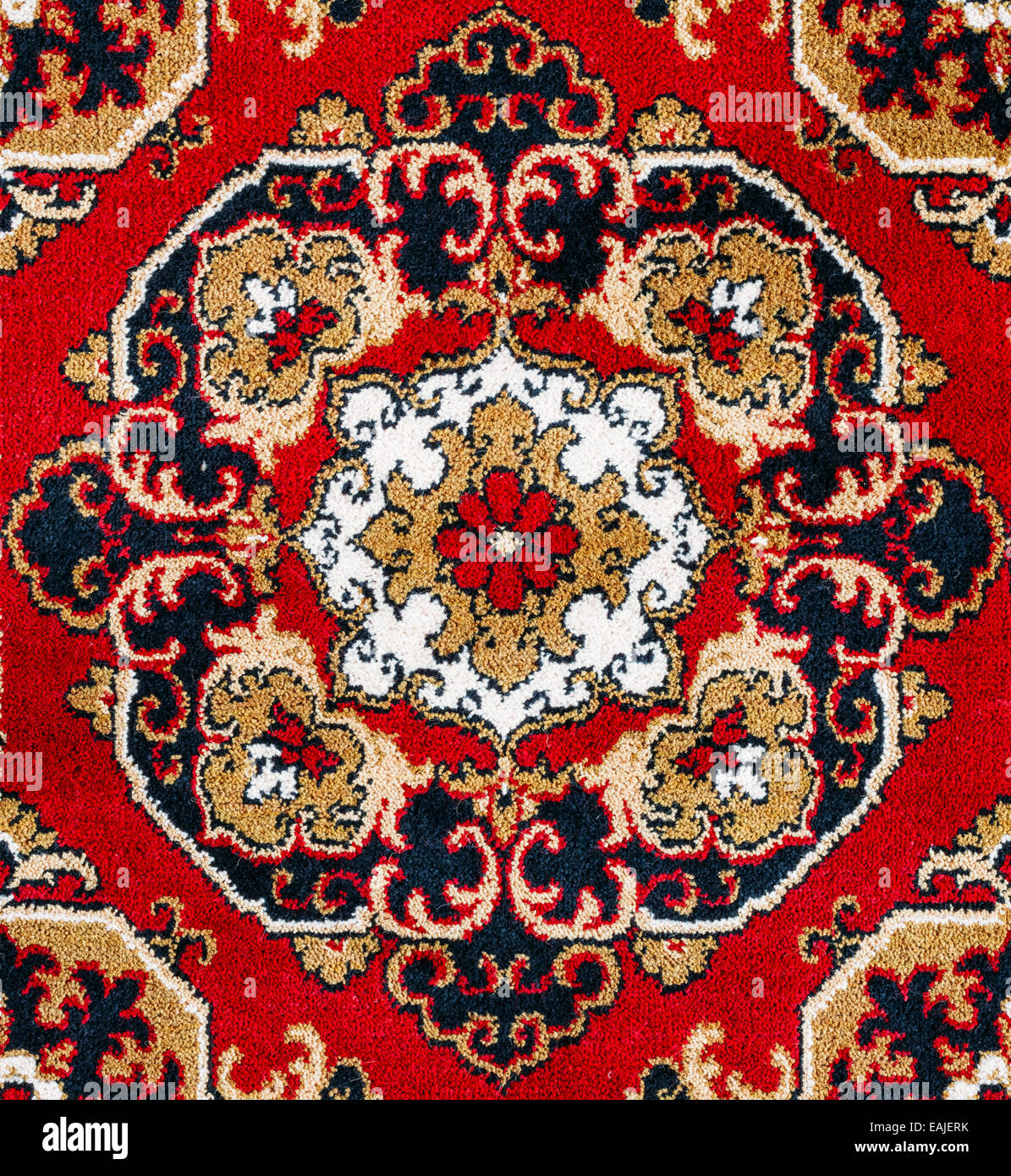 Red oriental persian carpet texture hi-res stock photography and images ...