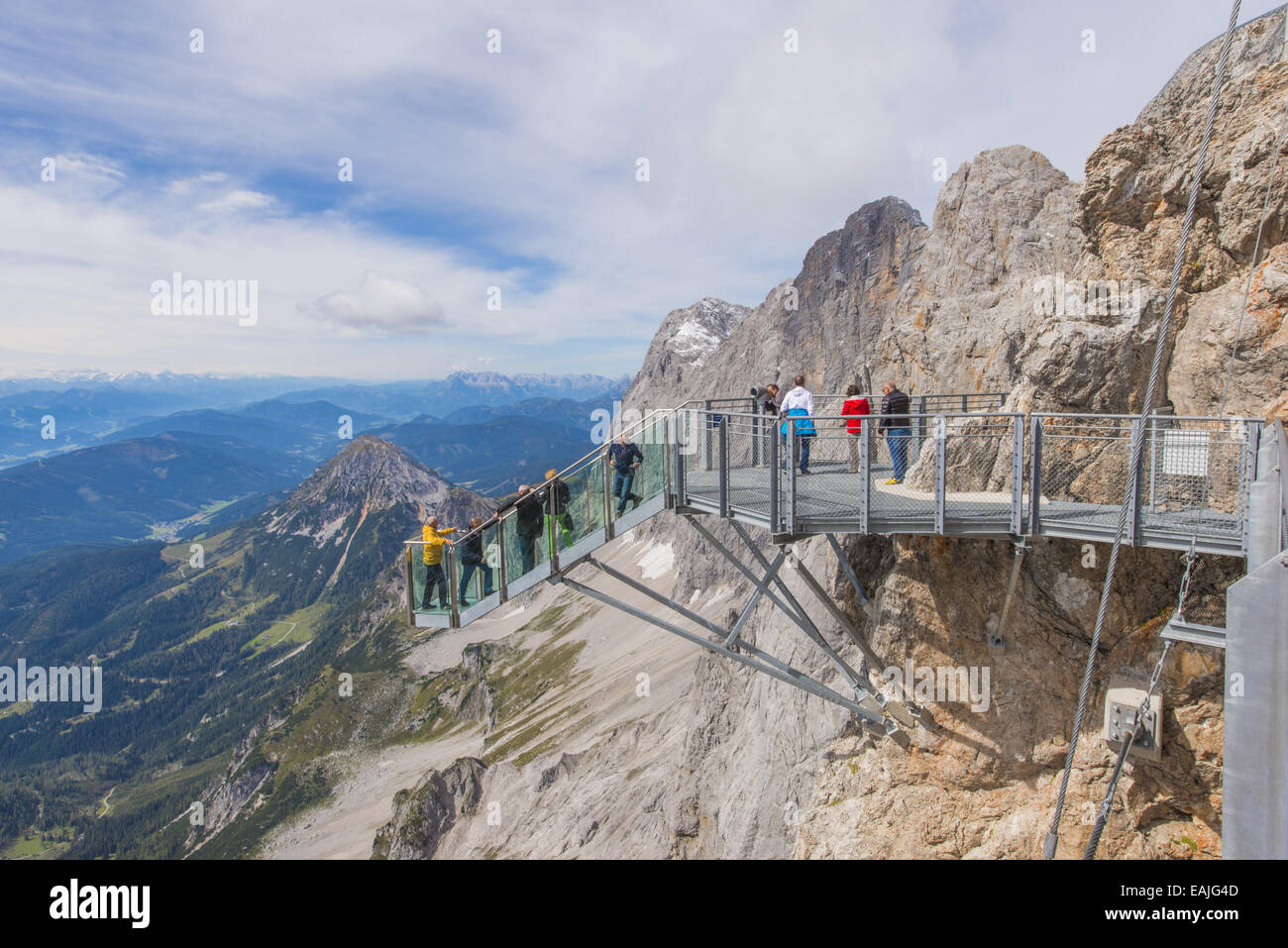 Dachstein, Styria, Austria, Skywalk Stock Photo - Alamy