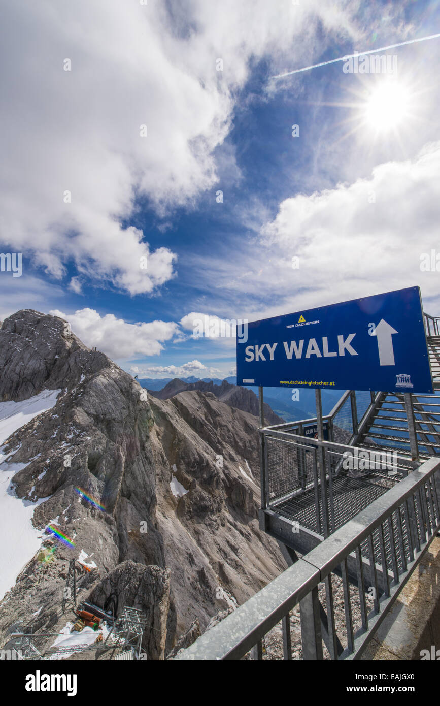 Dachstein glacier skywalk hi-res stock photography and images - Alamy