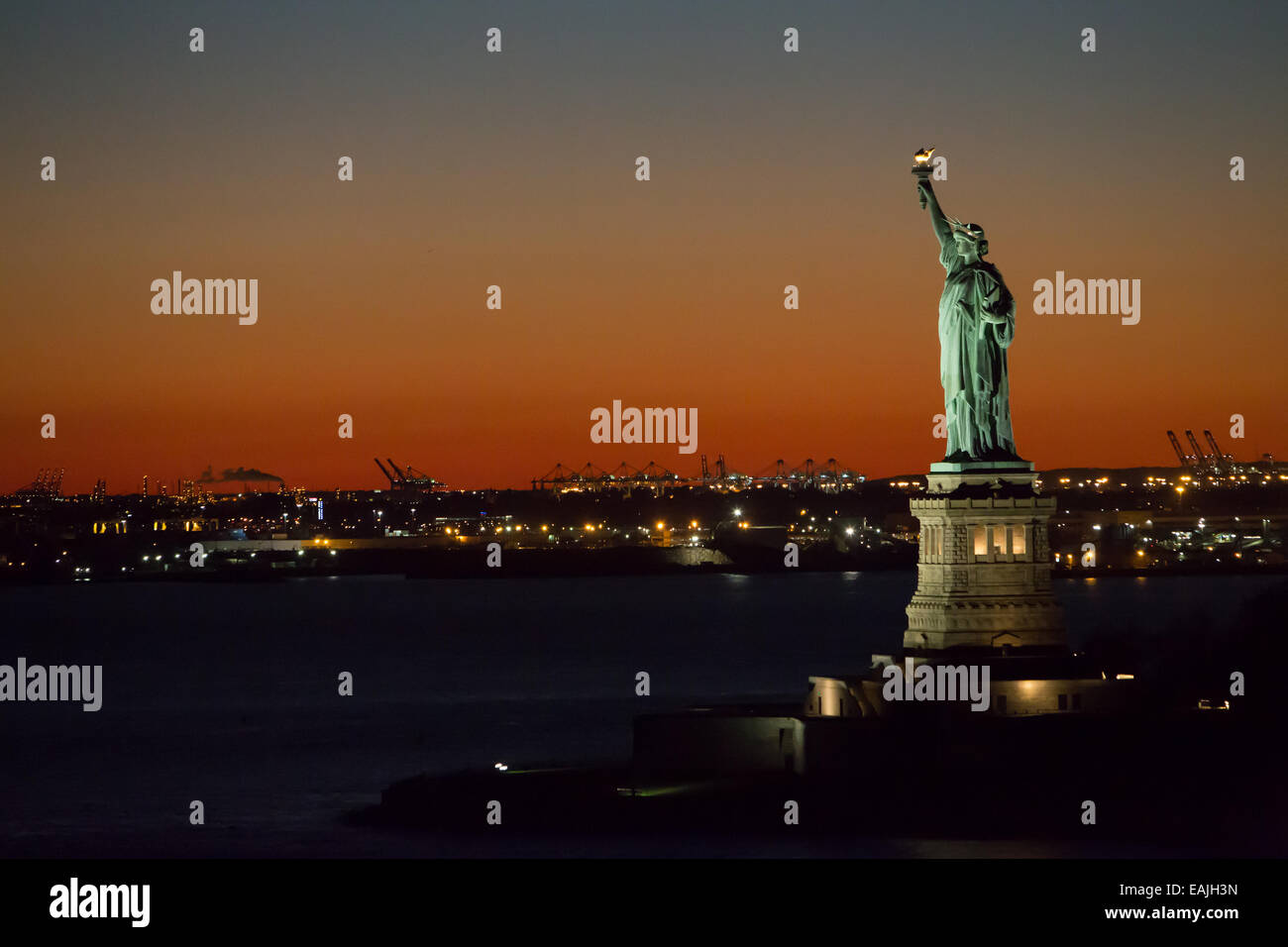 Statue of liberty as lighthouse hi-res stock photography and images - Alamy