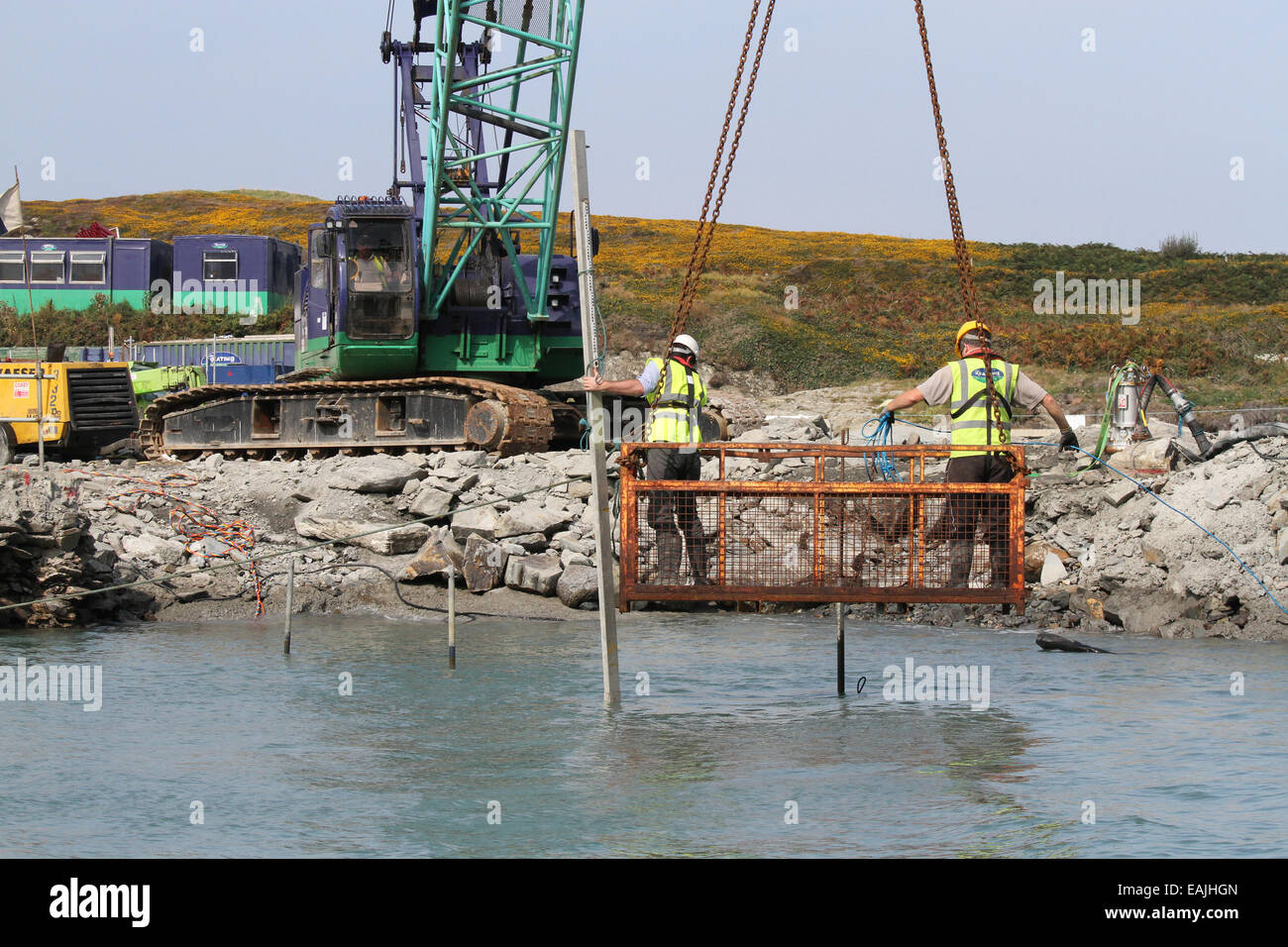 Wet civil engineering work hi-res stock photography and images - Alamy