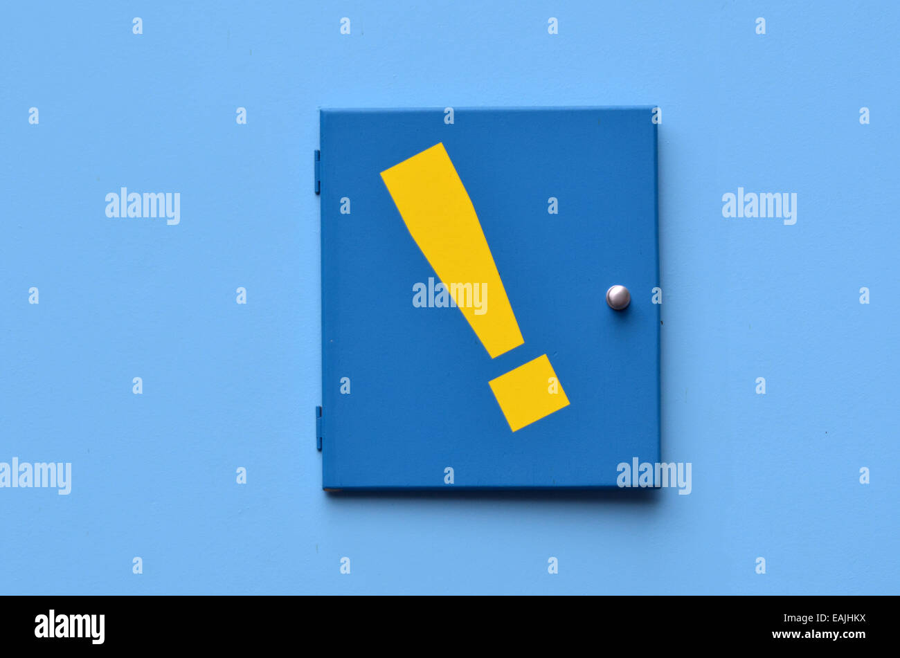 Exclamation Mark Hazard Symbol High Resolution Stock Photography and ...