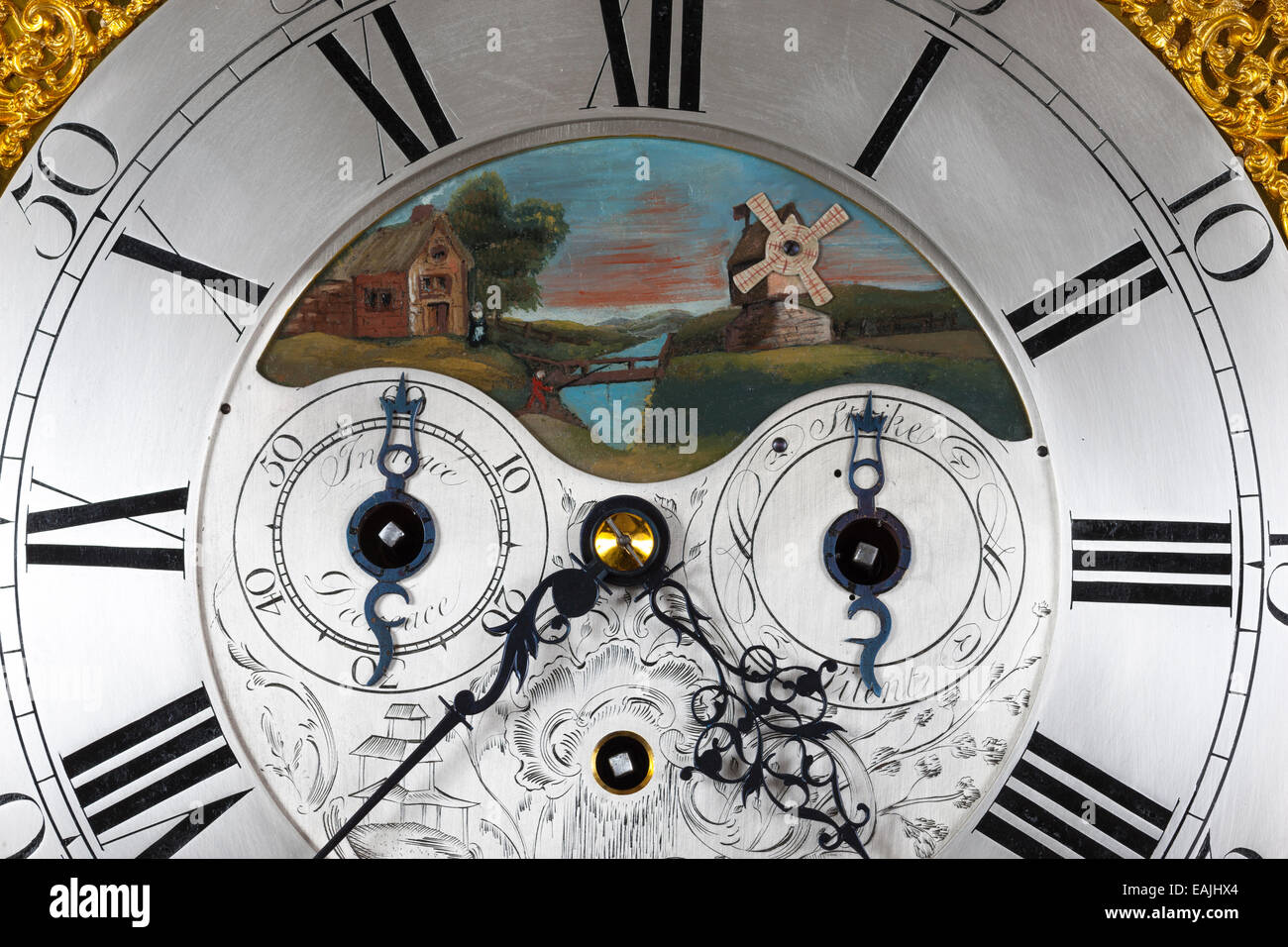 Antique long clock face hi-res stock photography and images - Alamy