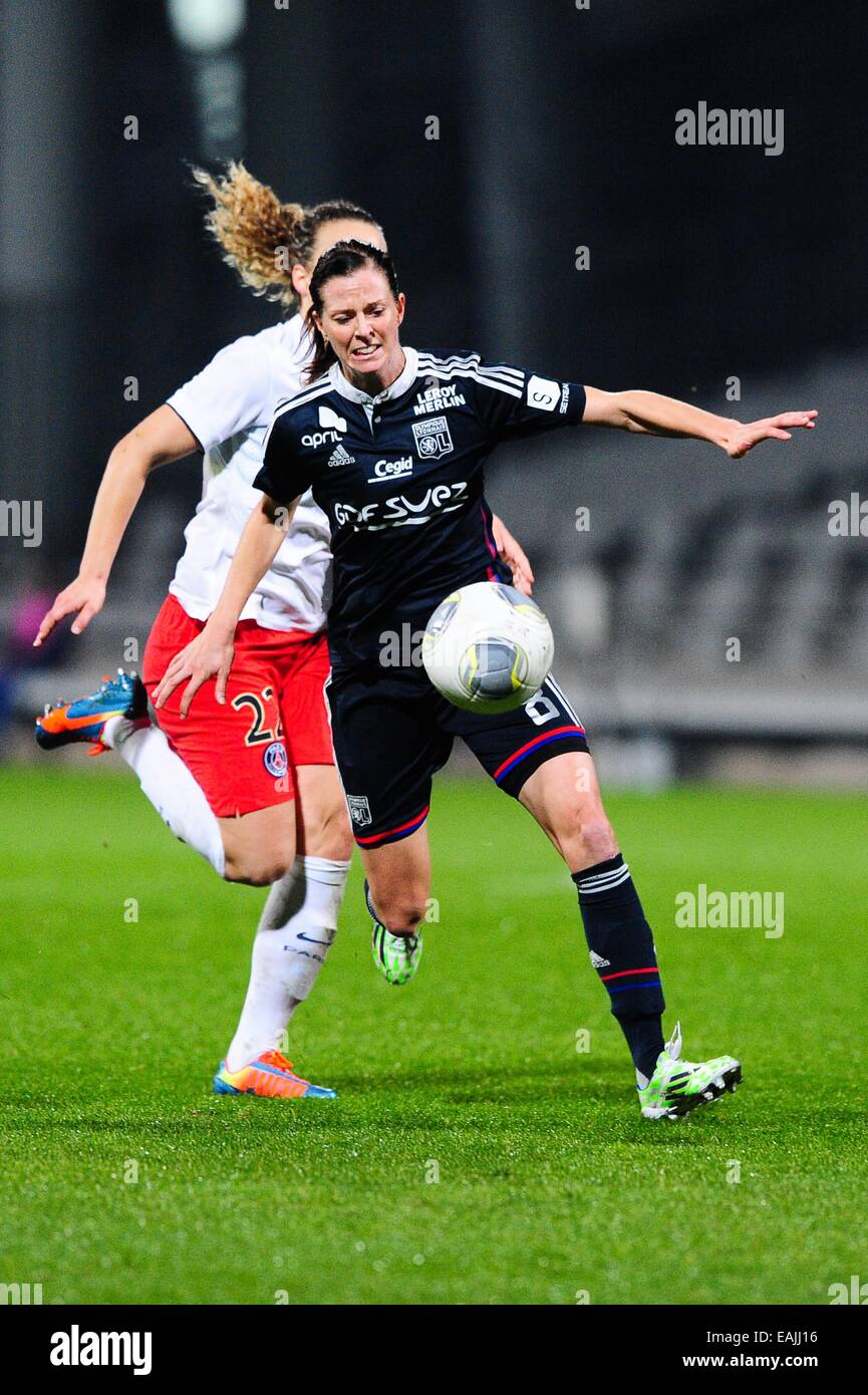 Lotta SCHELIN - 12.11.2014 - Lyon/Paris Saint Germain - 1/4Finale ...