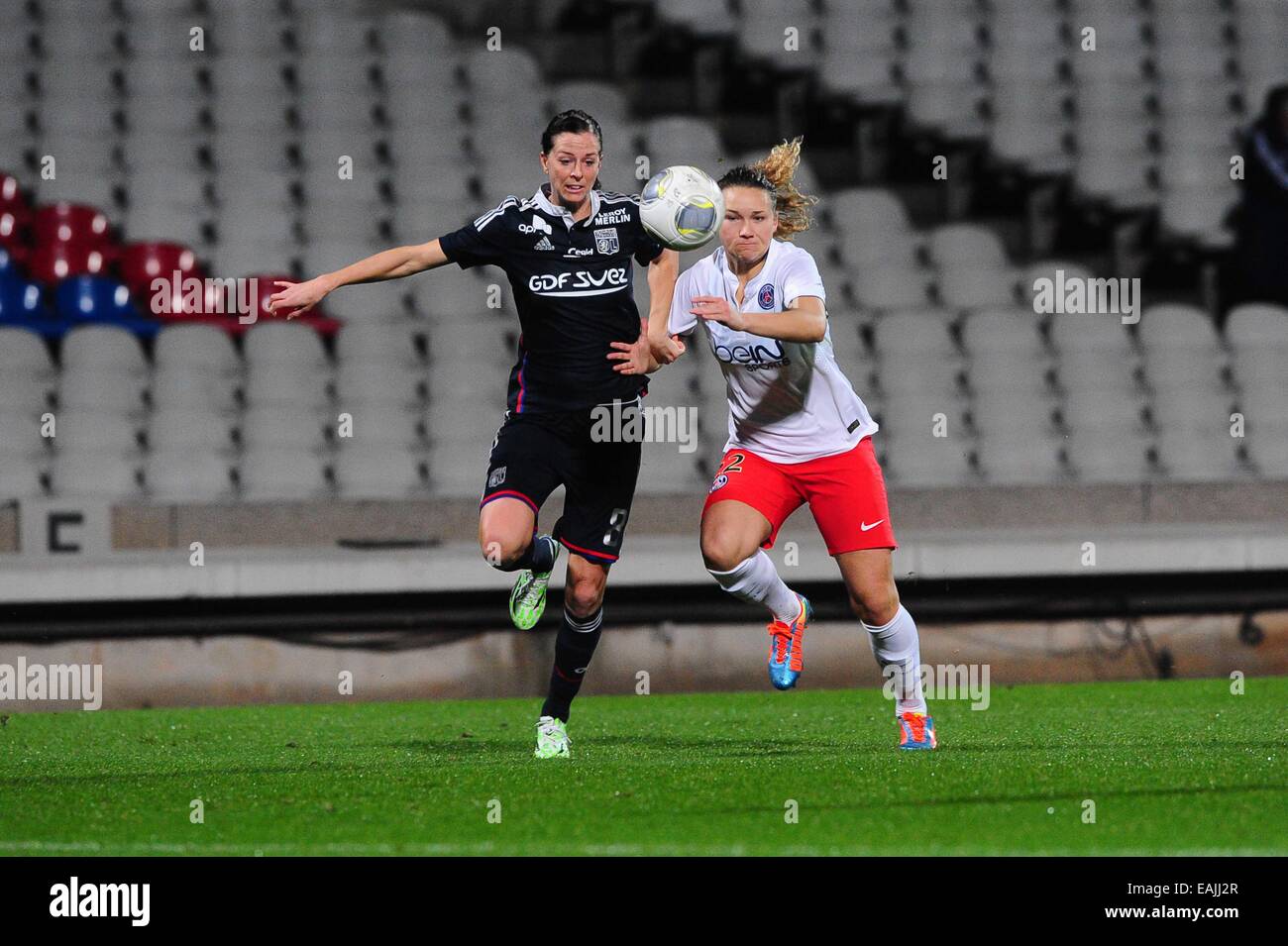 Lotta SCHELIN/Josephine Henning - 12.11.2014 - Lyon/Paris Saint Germain ...