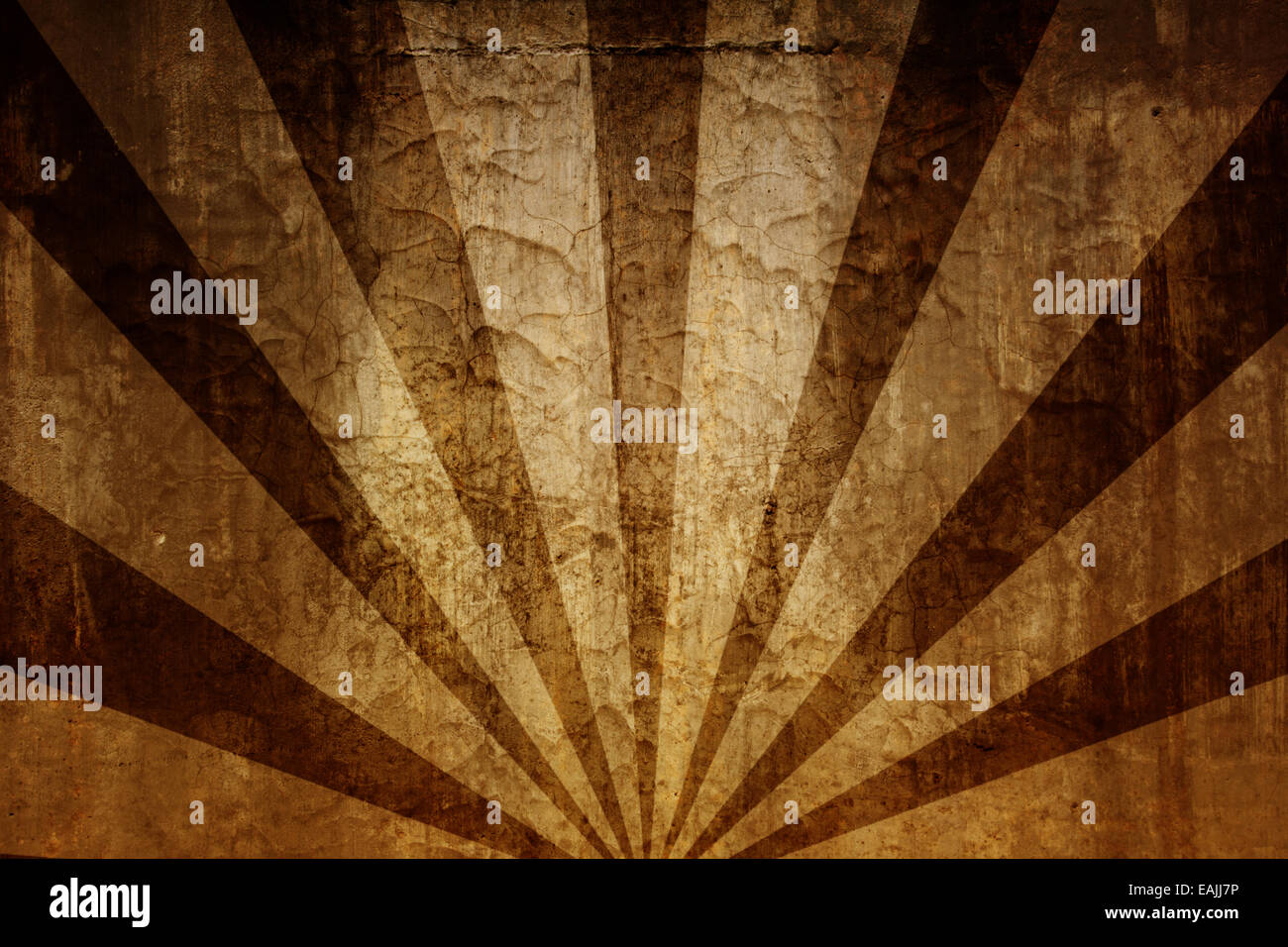 vintage abstract sun rays on the wall grunge Stock Photo - Alamy