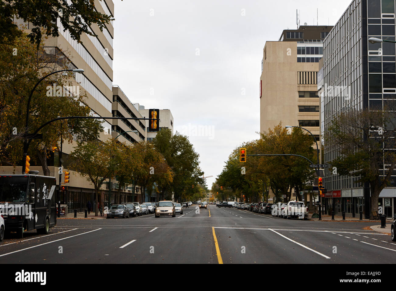 Downtown city centre hi-res stock photography and images - Alamy