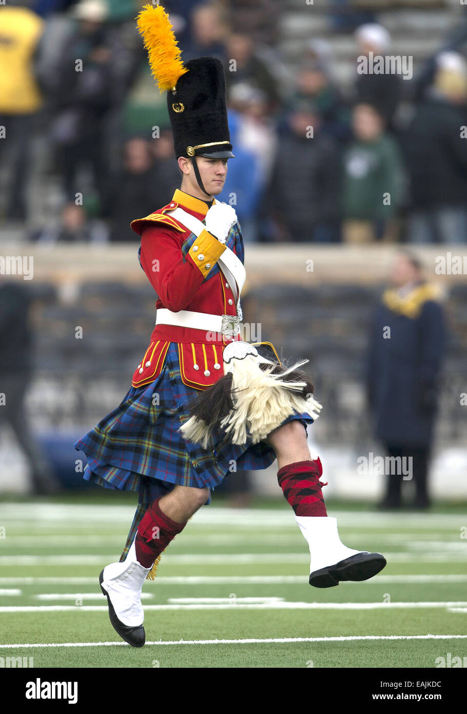 Overtime. 15th Nov, 2014. The Notre Dame Irish Guard perform prior to ...