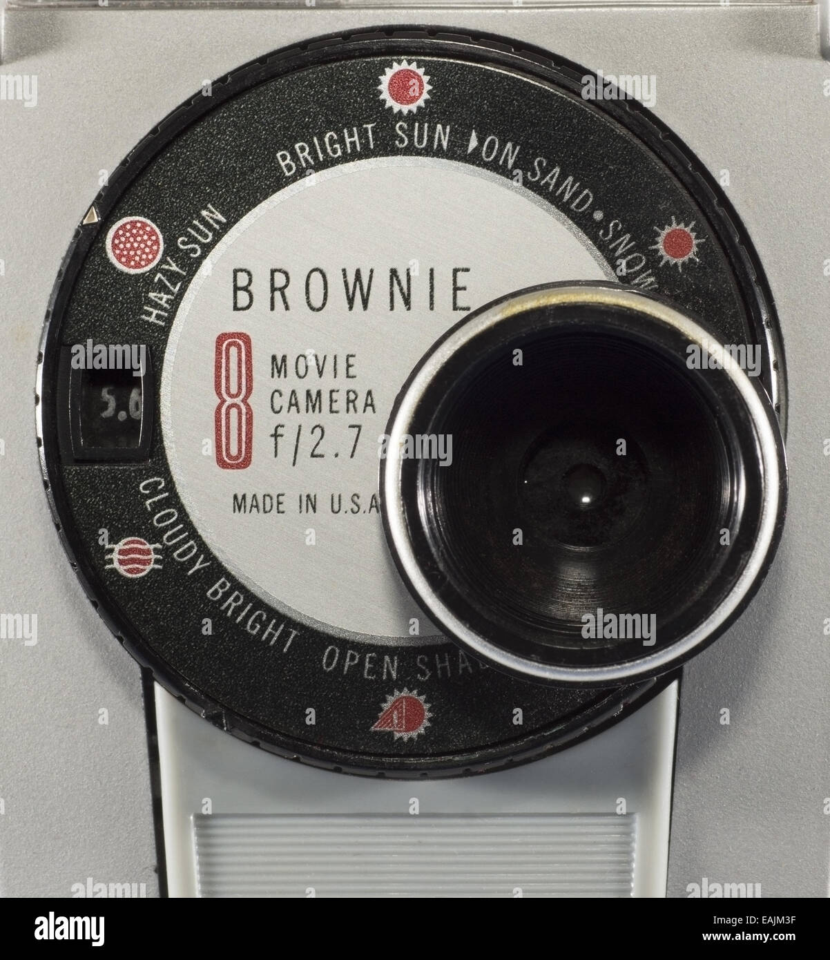 Kodak Brownie 8mm cine camera circa 1960`s Stock Photo - Alamy