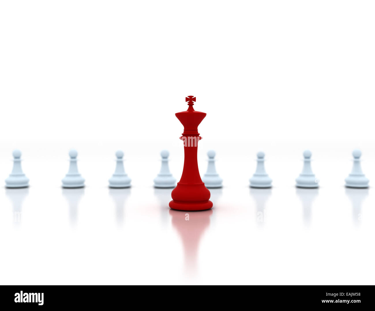 Red chess king leadership illustration Stock Photo - Alamy Red chess king leadership illustration Stock Photo - Alamy