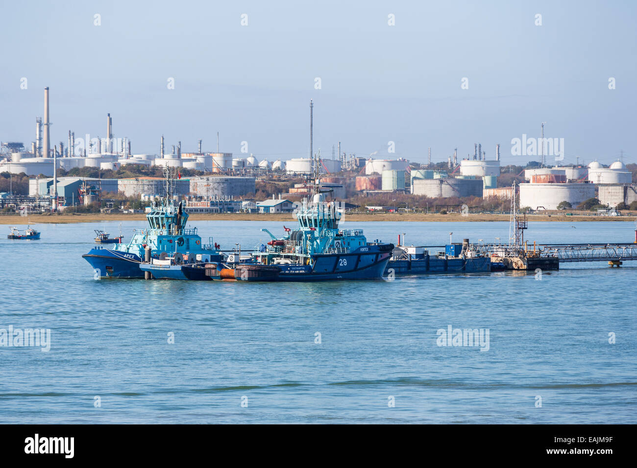 Mobil oil refinery in hi-res stock photography and images - Alamy