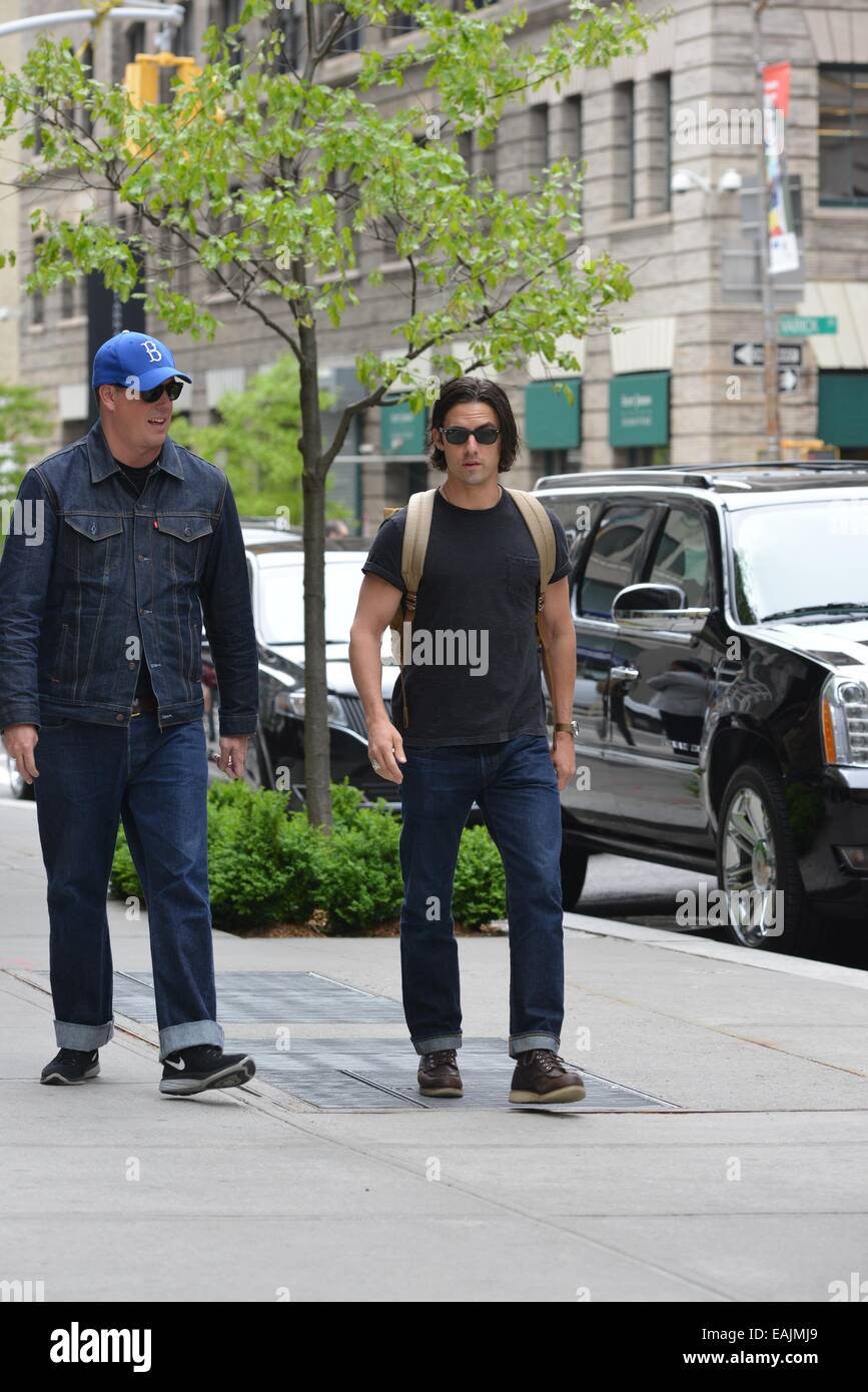 Milo Ventimiglia in New York Featuring: Milo Ventimiglia Where ...