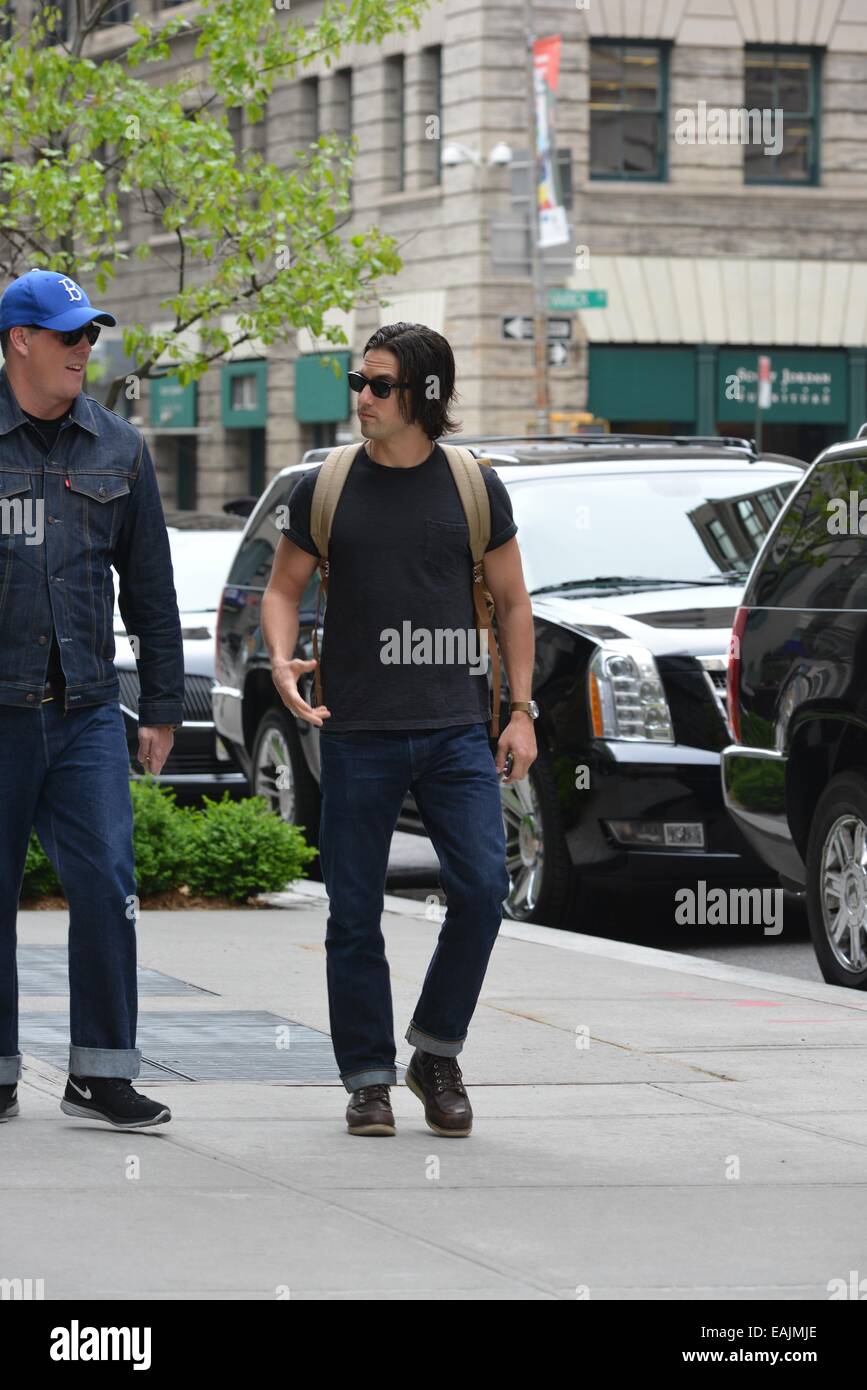 Milo Ventimiglia in New York Featuring: Milo Ventimiglia Where ...