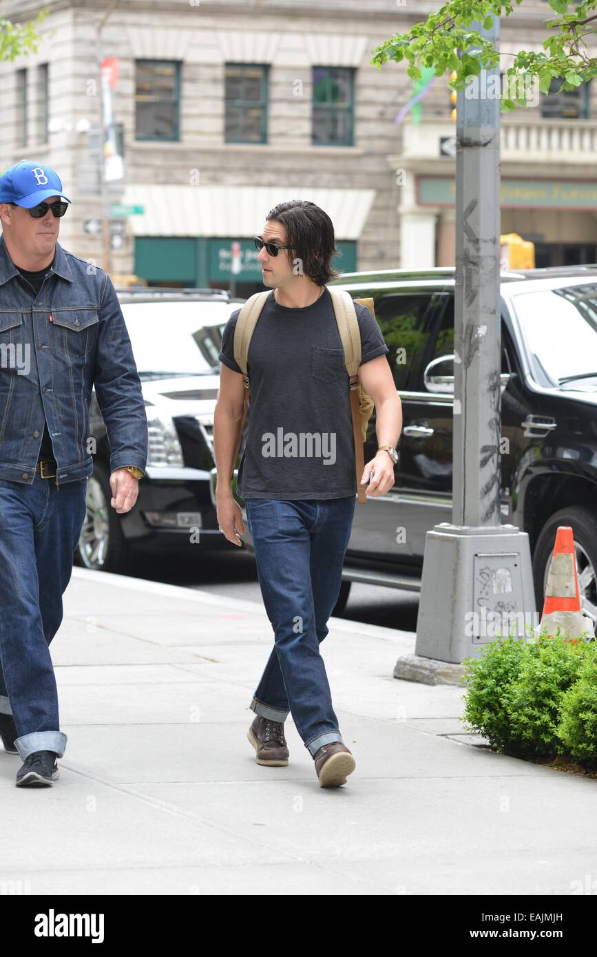 Milo Ventimiglia in New York Featuring: Milo Ventimiglia Where ...