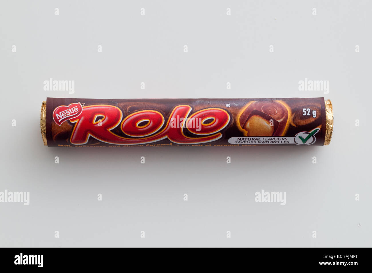 Tubes of Rolo candy, a confectionery produced by Nestlé, except in the ...