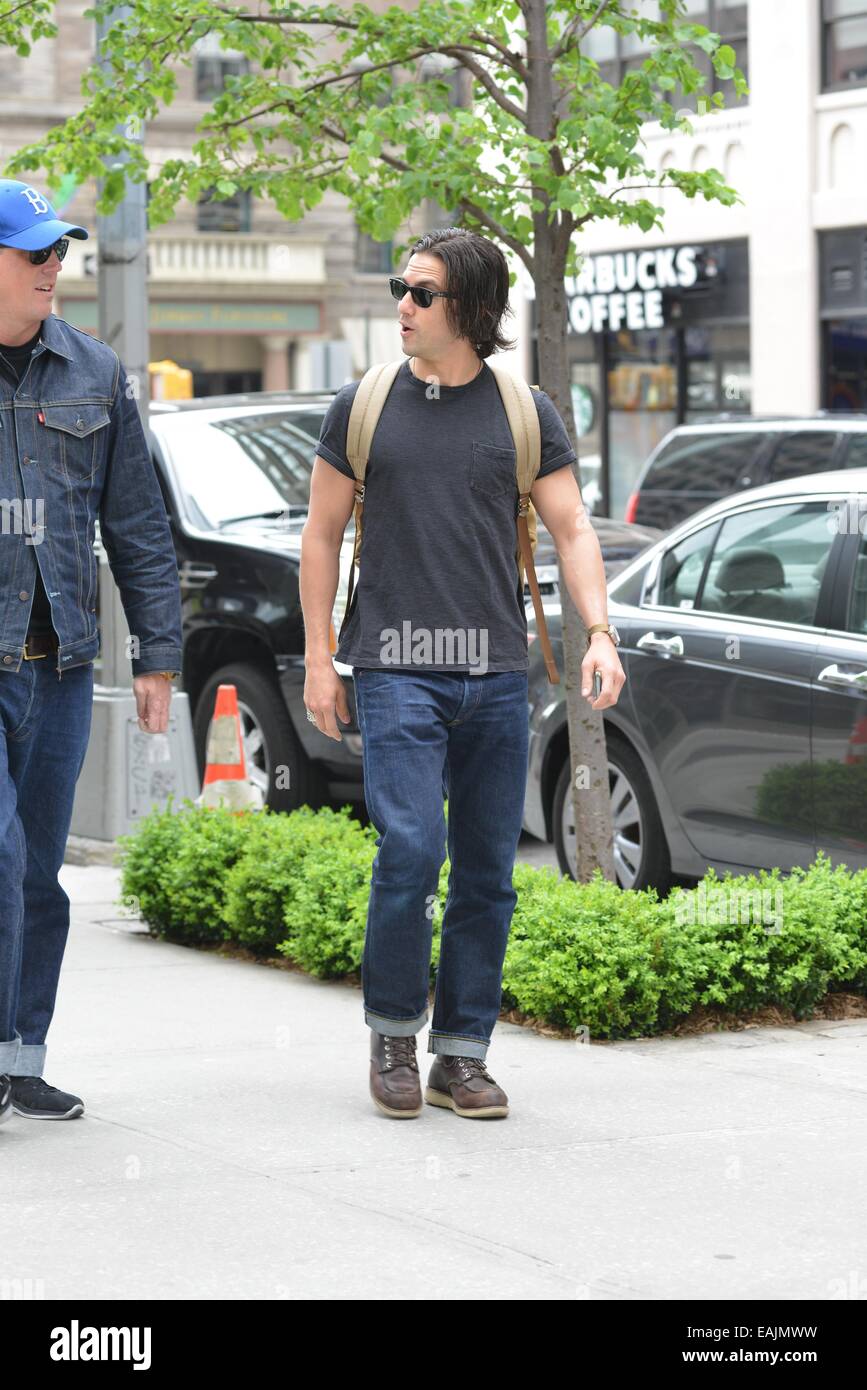 Milo Ventimiglia in New York Featuring: Milo Ventimiglia Where ...