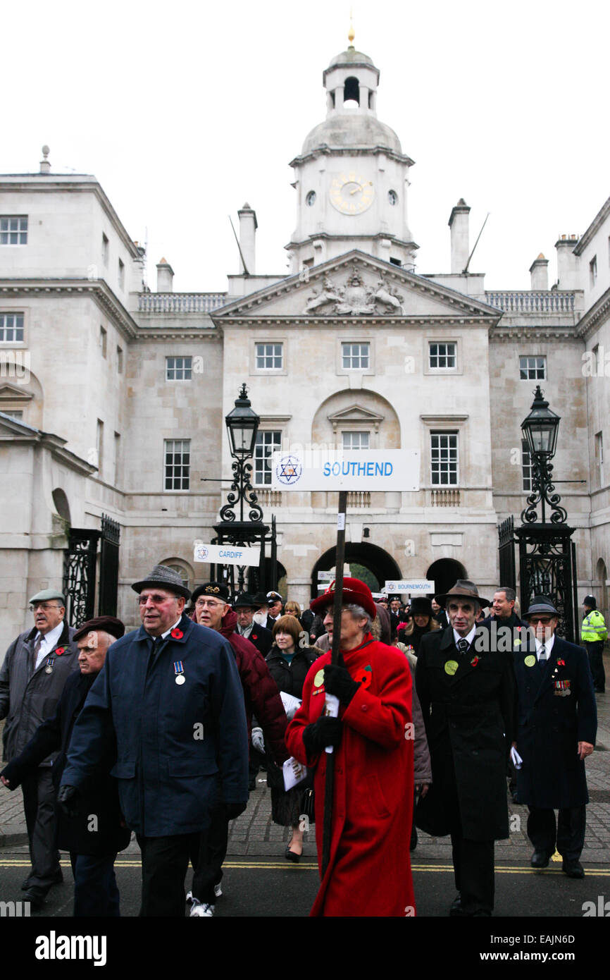 London, UK. 16th November, 2014. 80th Annual Remembrance Parade ...